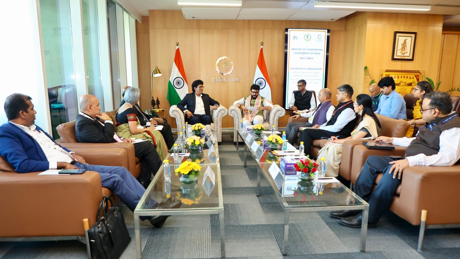 Sri Lanka trade minister meets Indian counterparts - Veritas News